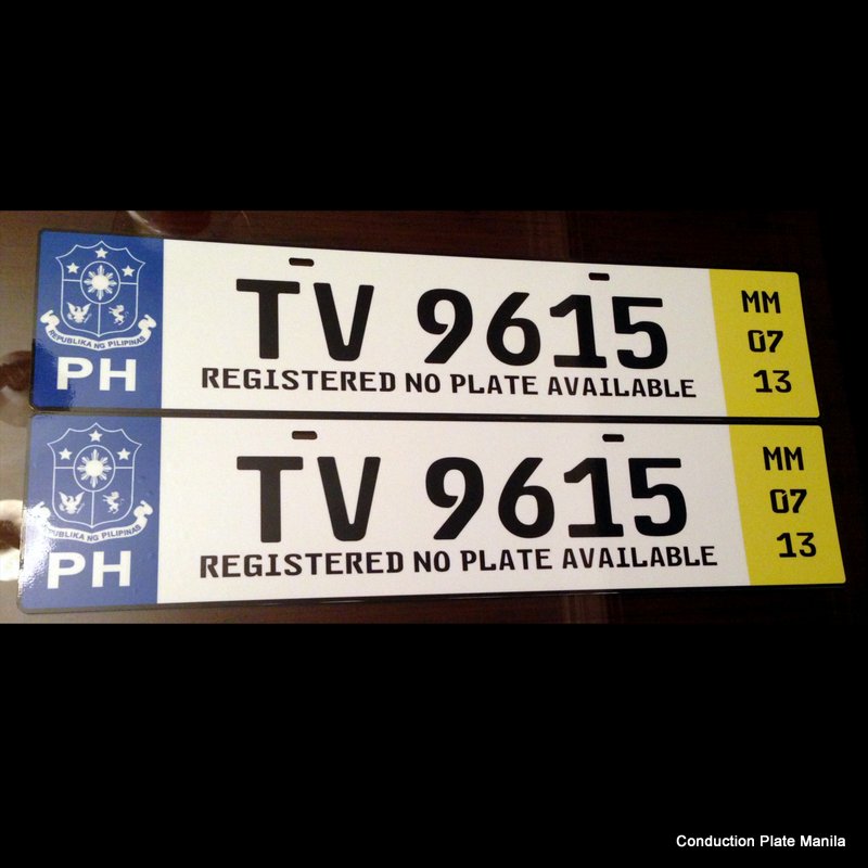 Europlate – Ph seal and yellow side – Conduction Plate Manila